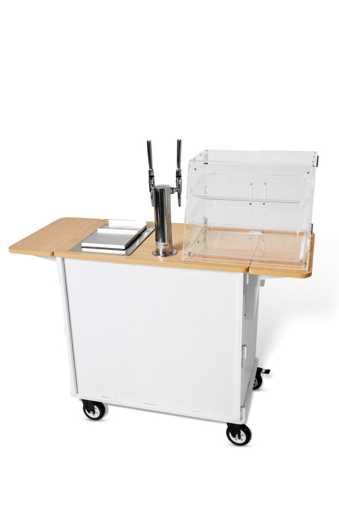 Nitro cold brew and lemonade cart - Klassy Kart