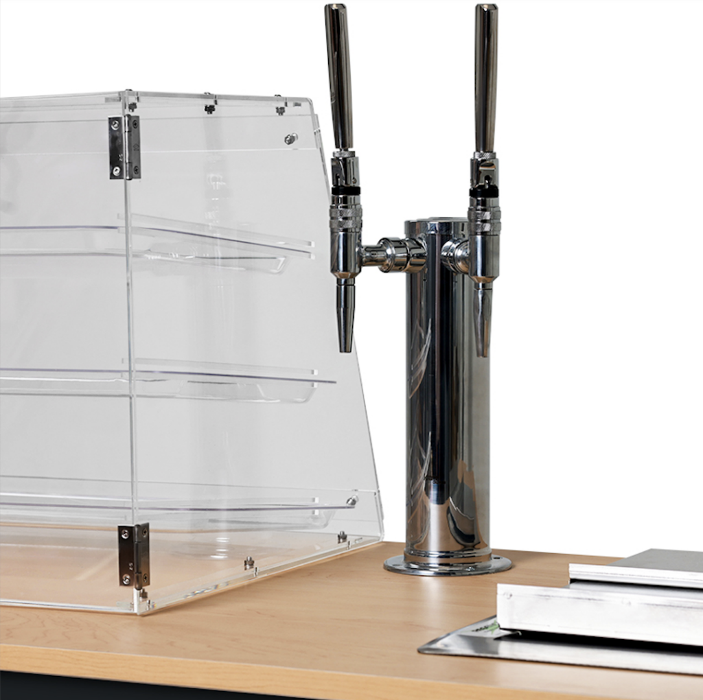 Nitro cold brew and lemonade cart - Klassy Kart